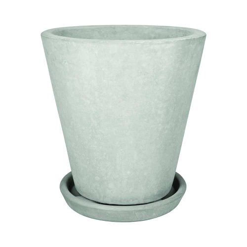 Contemporary Round Saucer – Jackson Cast Stone