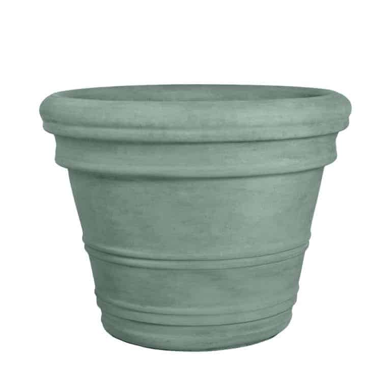 Double Roll Rim Pot – Jackson Cast Stone