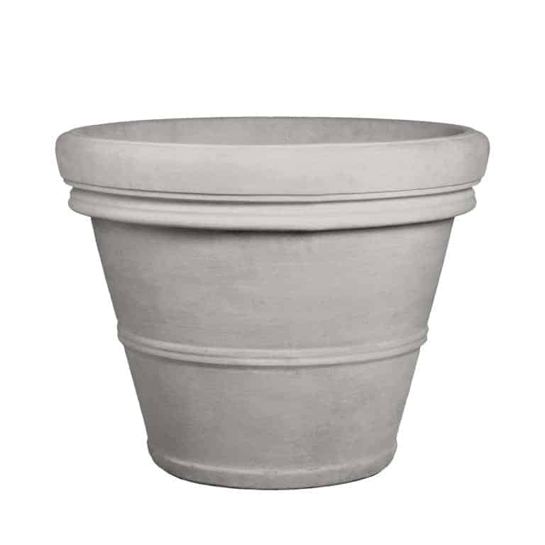 Plain Roll Rim Pot – Jackson Cast Stone